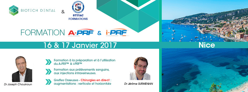 Formation à la préparation et à l’utilisation du A-PRF® et i-PRF® à ...